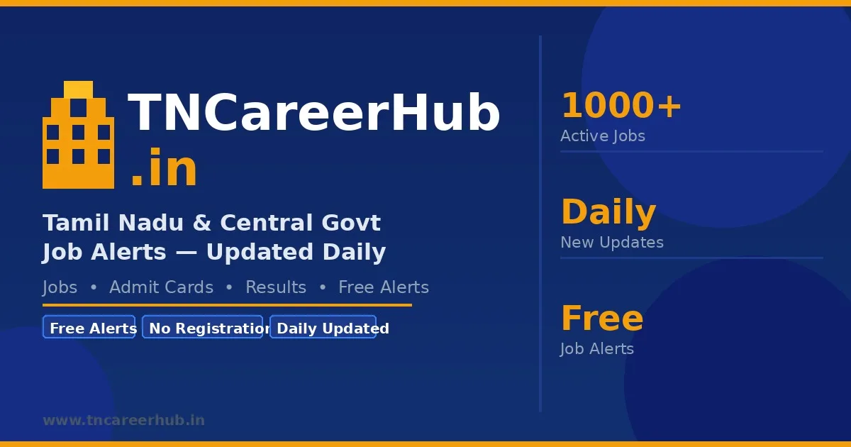 BTech CSE Government Jobs 2026 – Apply Online